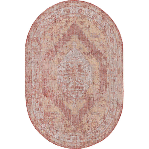 Langley Street Tapis d'intérieur / extérieur en polypropylène tissé à la machine Susan et ...